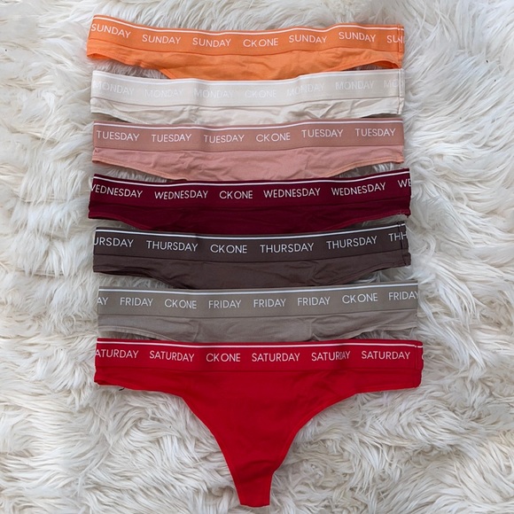 Calvin Klein | Intimates & Sleepwear | Ck One 7 Days Of The Week Cotton ...